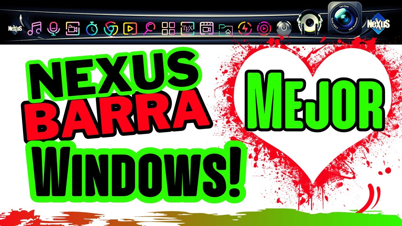 Descargar Instalar y Configurar Barra Nexus Winstep Dock para Windows ...