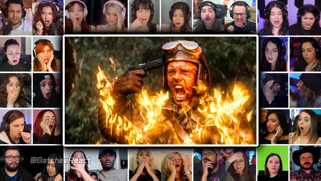 German Ambush Scene | Fury (2014) Reaction Mashup - YouTube