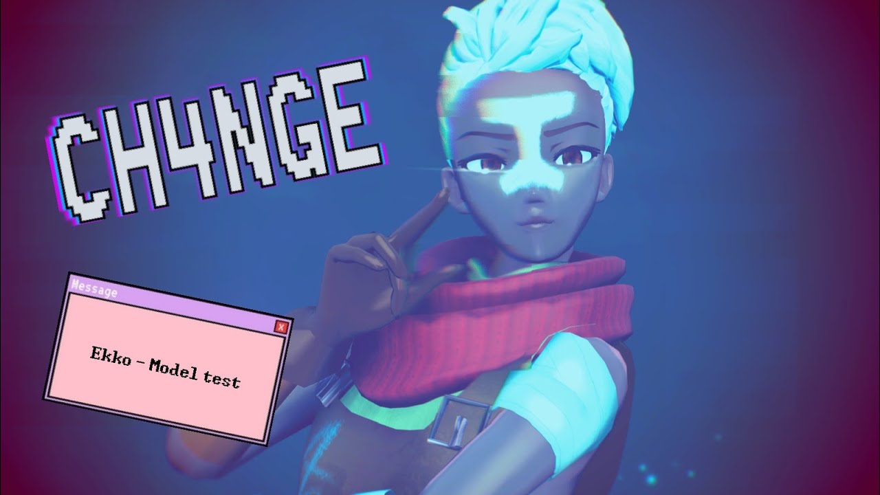 [Mmd/LoL] Ekko - CH4NGE (model test) - YouTube