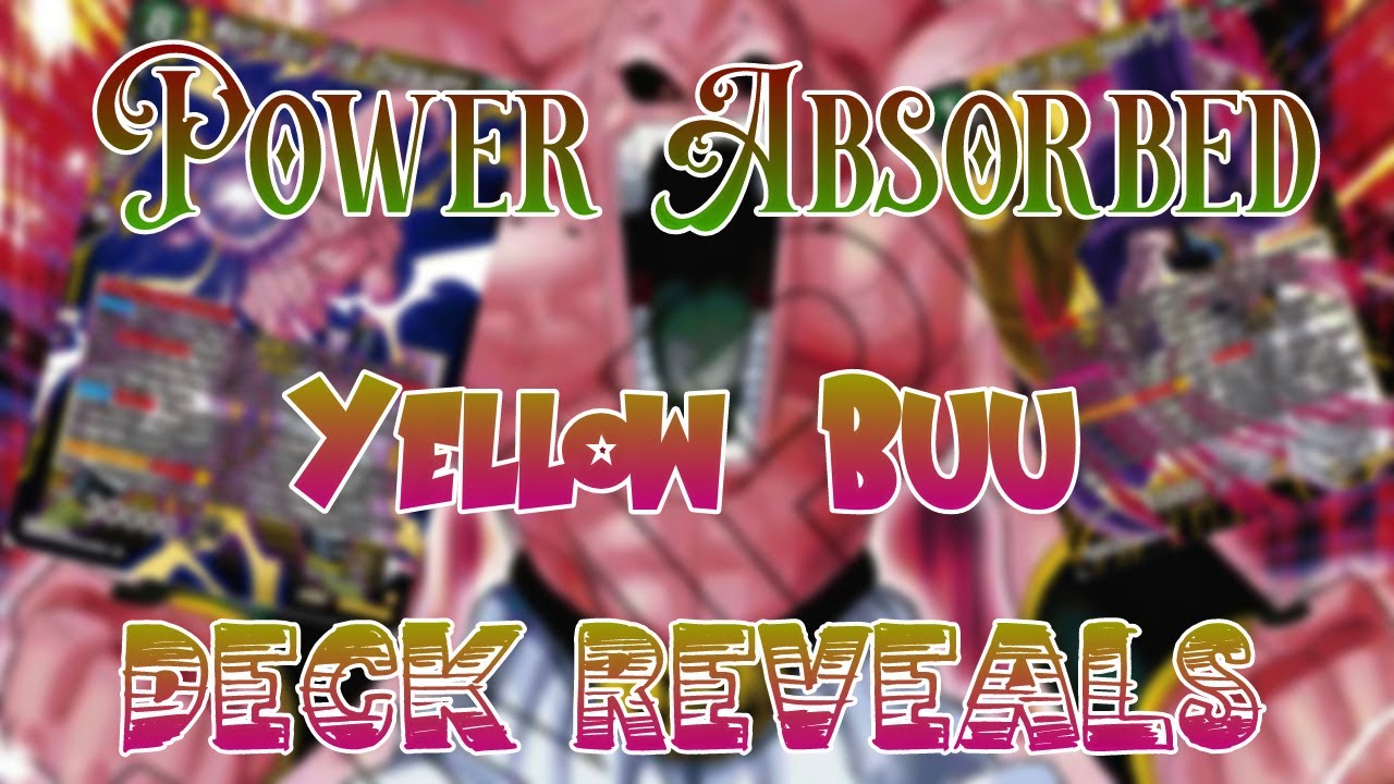 Yellow Majin Buu Power Absorbed - YouTube
