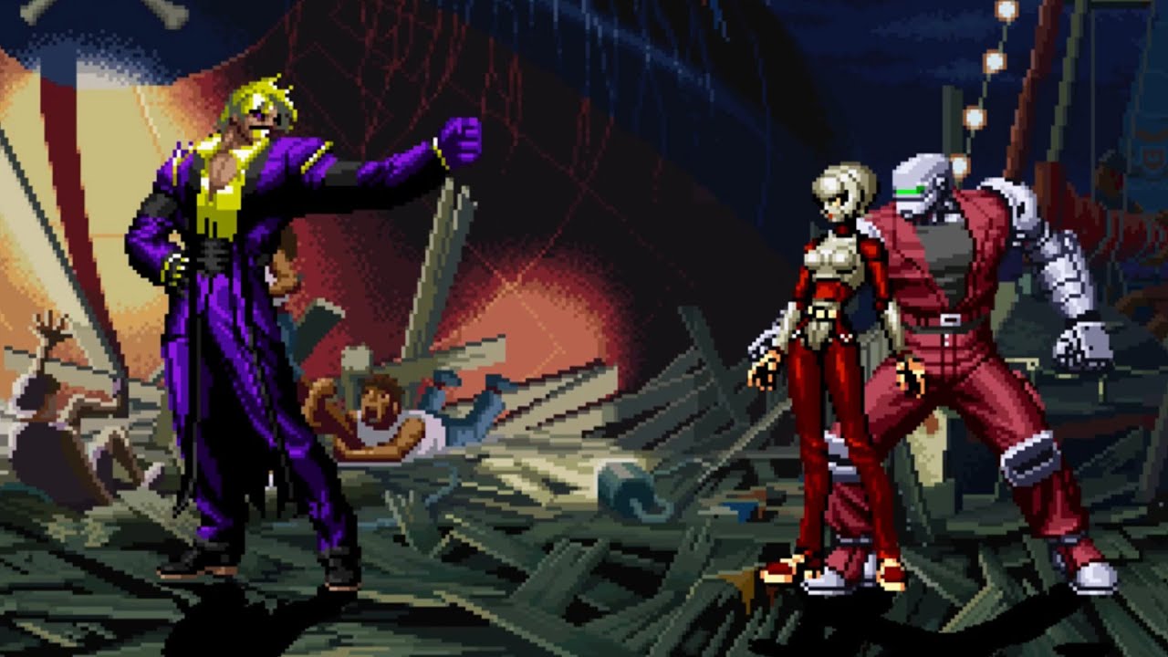 [TAS] G Rugal vs Candy & Rocky (The King of Fighters UM) #kof #kof2002 ...