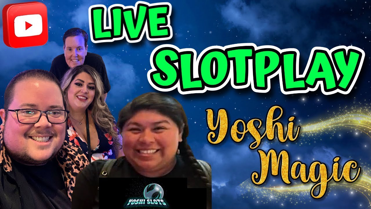 LIVE SLOTPLAY‼️ Time for YOSHI MAGIC - YouTube