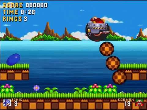 Sonic the Hedgehog in Gamemaker End Boss - YouTube