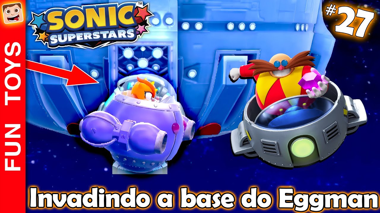 SONIC SUPERSTARS #27 🔵⭐ Fui para o espaço com a TRIP para invadir a ...