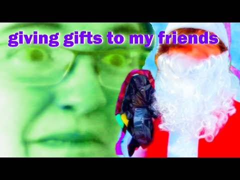 I dressed up as Santa...
