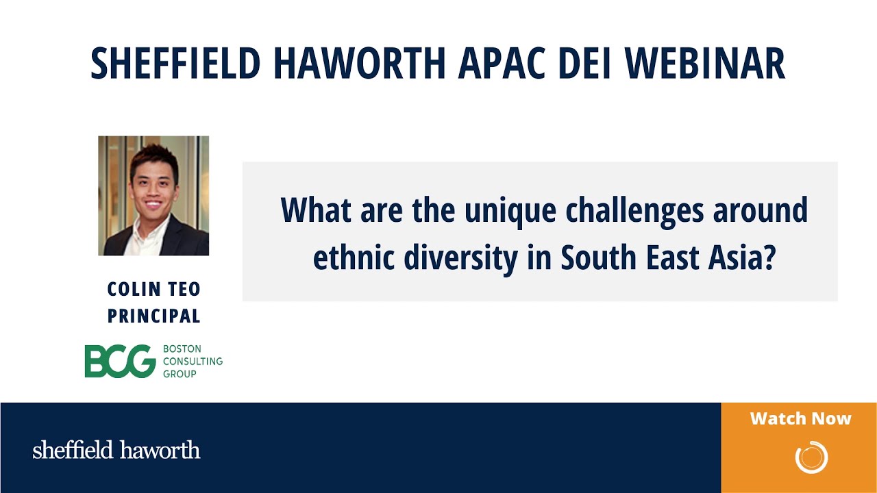 Colin Teo on the unique challenges around ethnic diversity in South ...