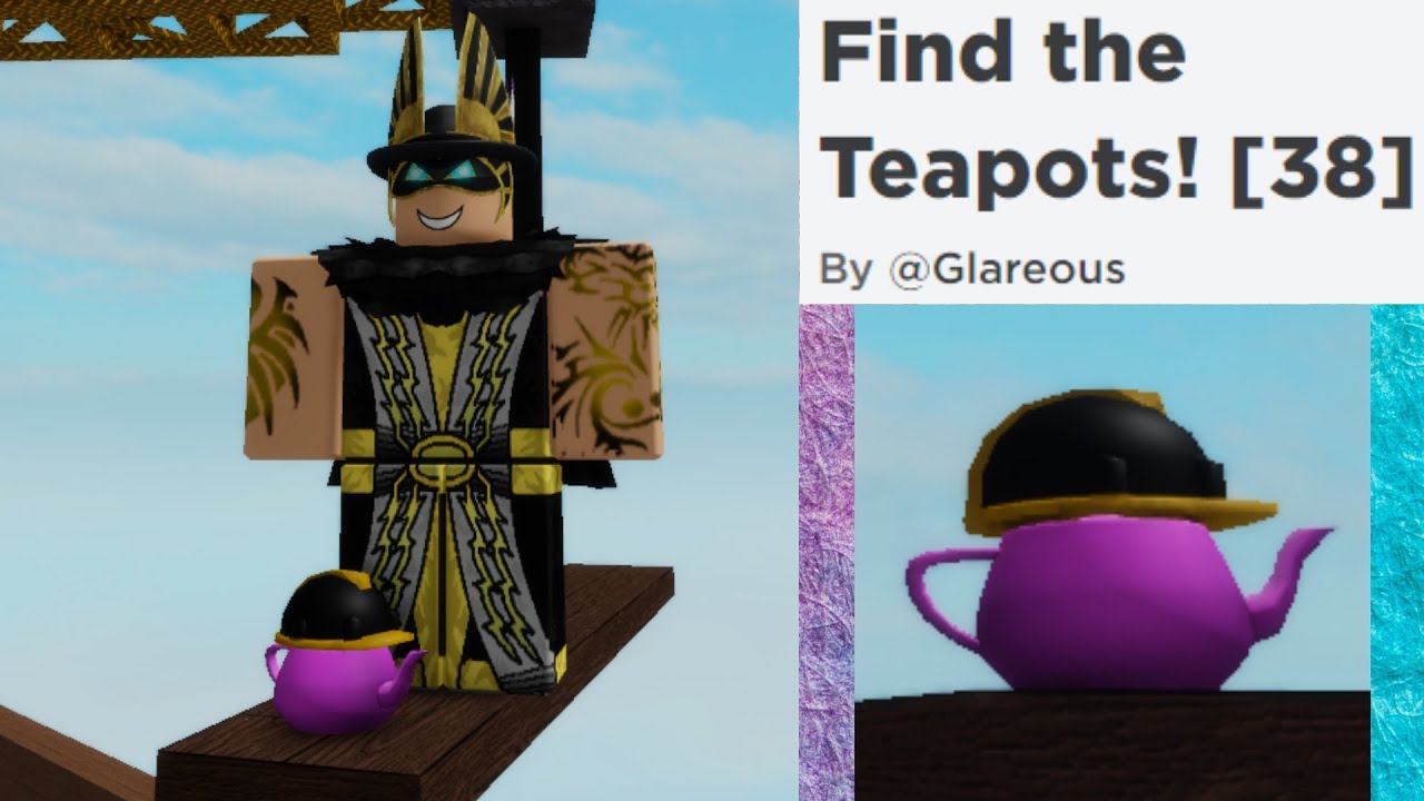 Tutorial: How To Get Outrageous Builder's Club Teapot in Find The Teapots! by Glareous! - YouTube
