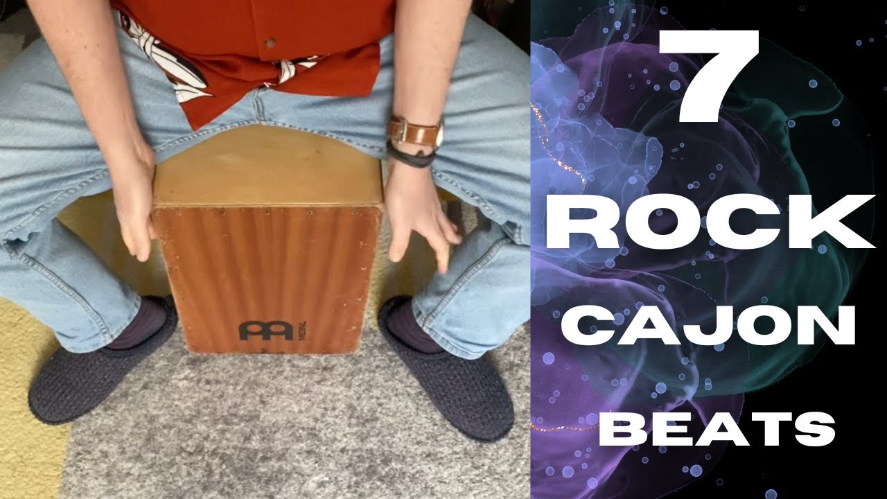 7 rock cajon beats - YouTube