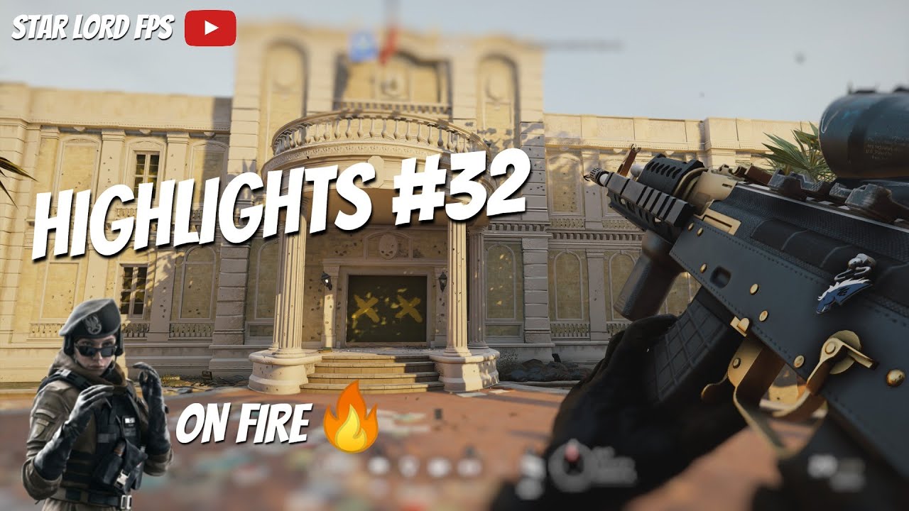 On Fire | R6 Siege Highlights #32 (Xbox One X) - YouTube
