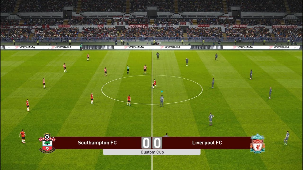 Southampton vs Liverpool | EFL Cup | PES 2021 | PC Gameplay | 4K - YouTube