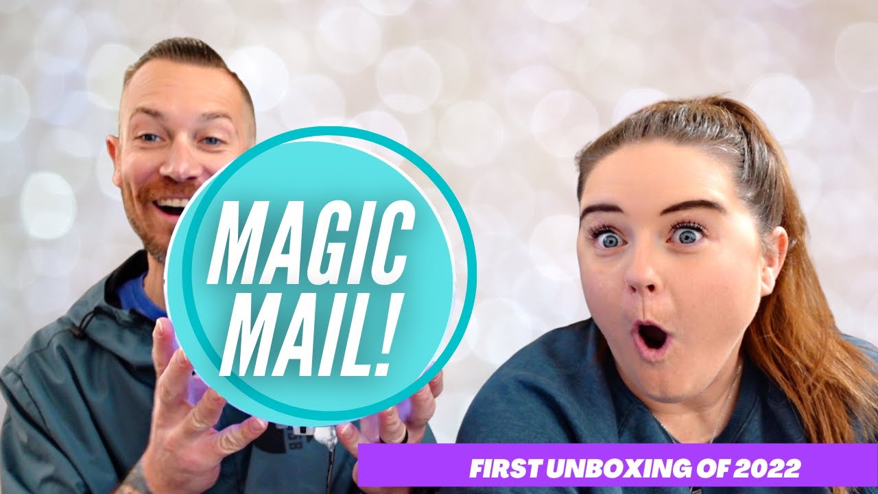 MAGIC MAIL Unboxing Our First Ever Magic Mail! - YouTube