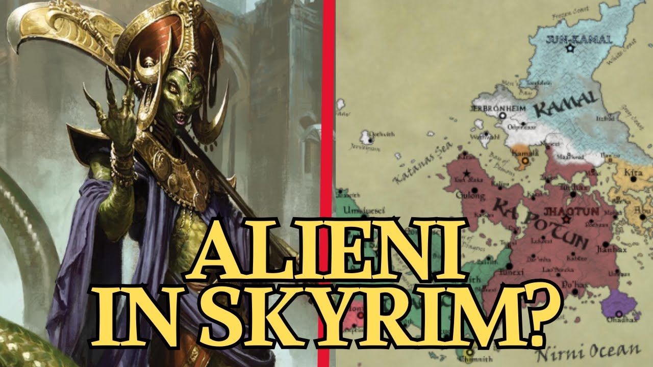 AKAVIR: il TERRIFICANTE continente perduto di SKYRIM e The Elder ...