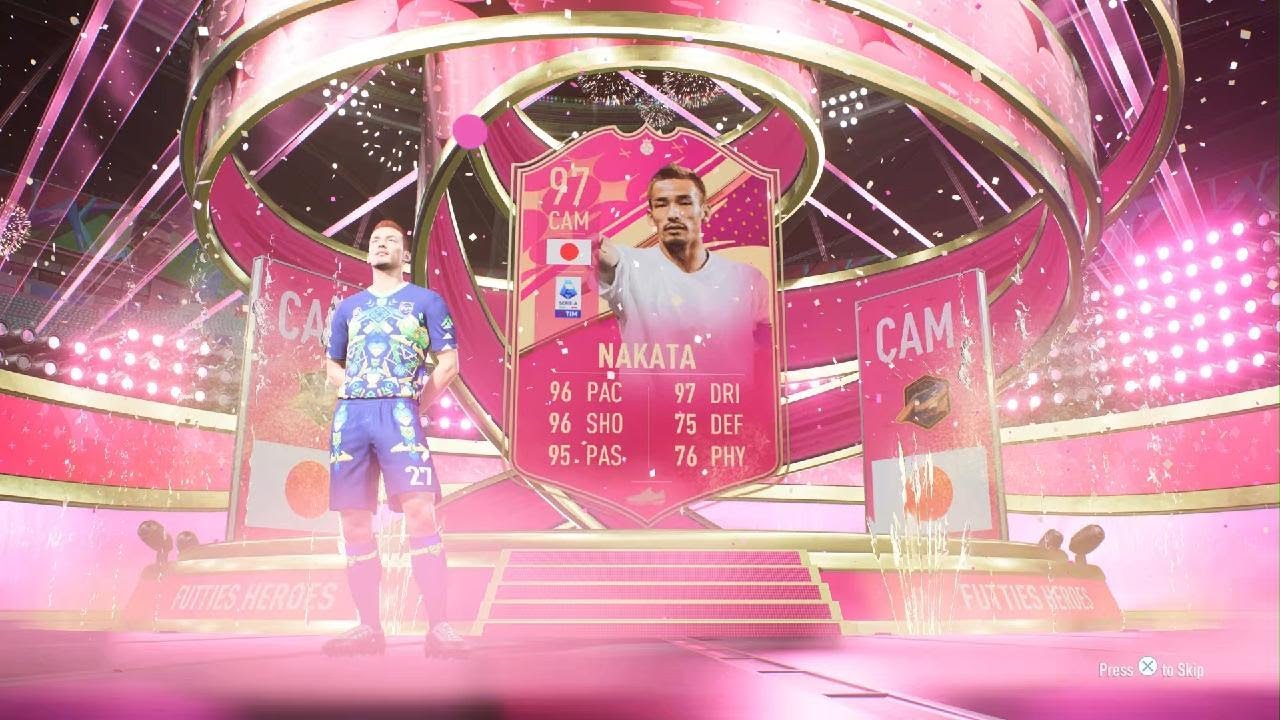 FIFA 23 - Player Walkout - FUTTIES Heroes - Nakata 97 - YouTube