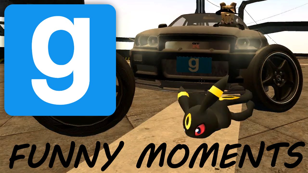 Gmod Funny Moments! #1 ~ Pokemon Driving Cars? - YouTube