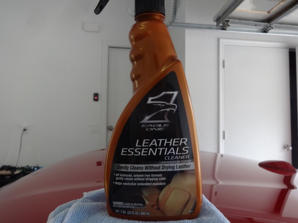 Eagle One Leather Essentials Cleaner Review and Test Results on my 370z ...