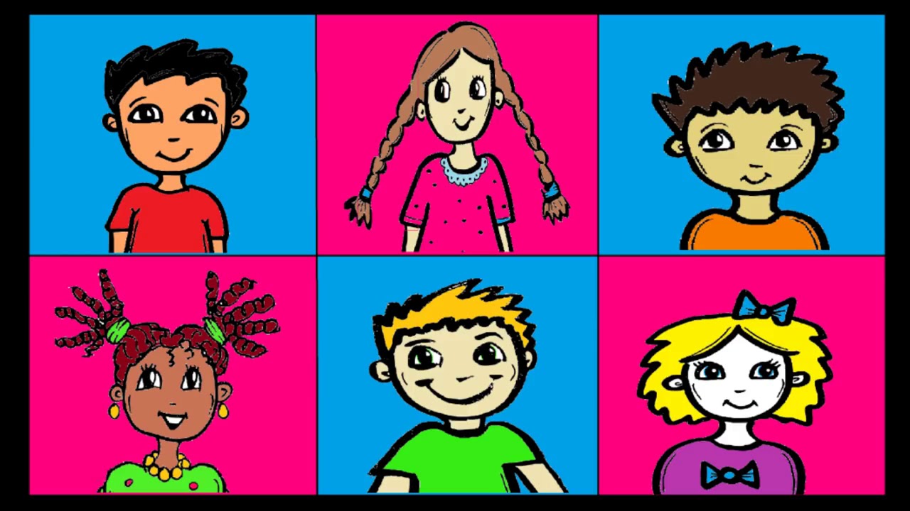 Deutsch lernen: Wie heißt du? einfaches Kinderlied Whats your name ...