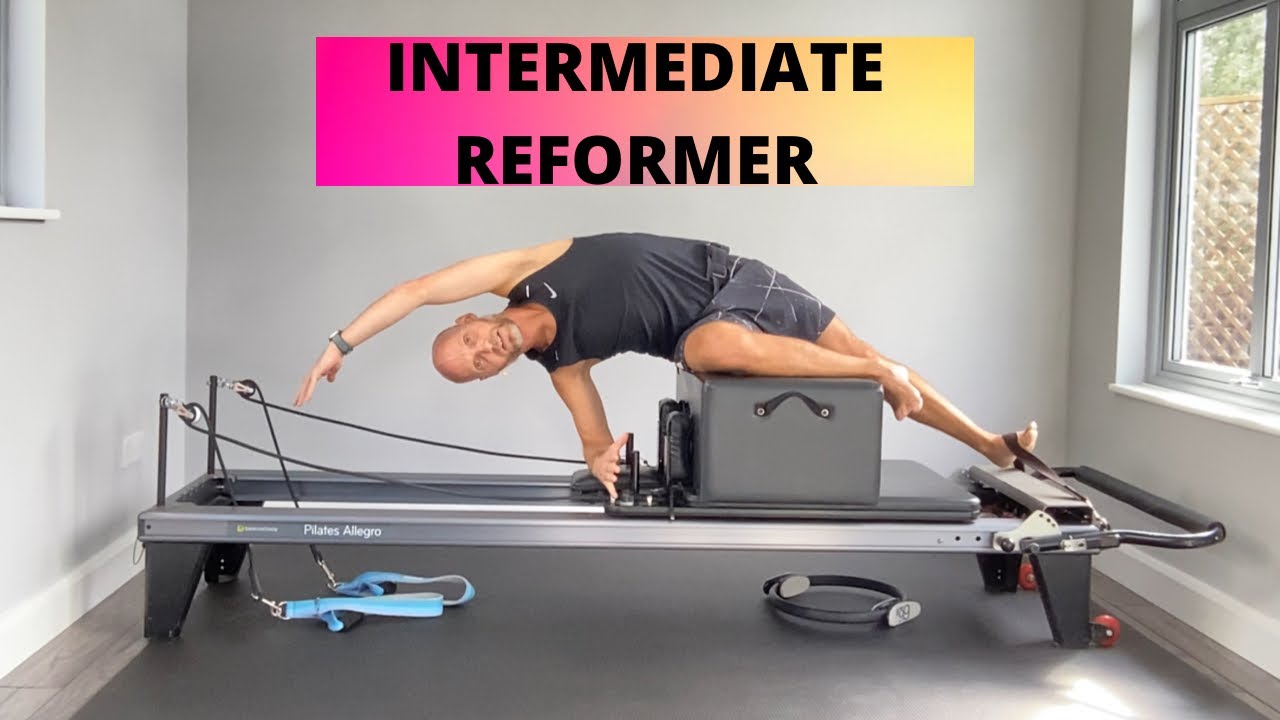 INTERMEDIATE REFORMER PILATES | 50 min | #adriandixonfitness # ...