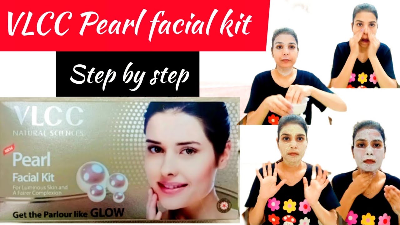 How to use VLCC pearl facial kit step by step l Best facial kit l ...