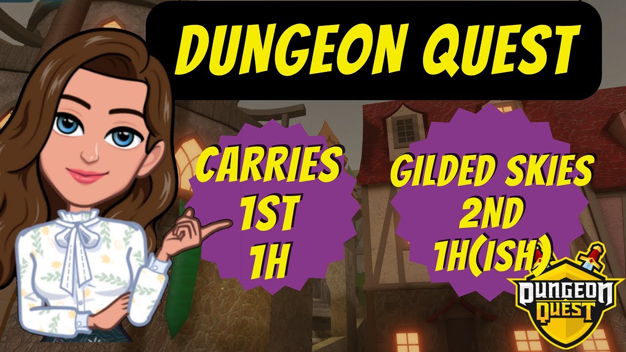 🔴 Live Roblox // Dungeon Quest // Carries & Gilded Skies - YouTube