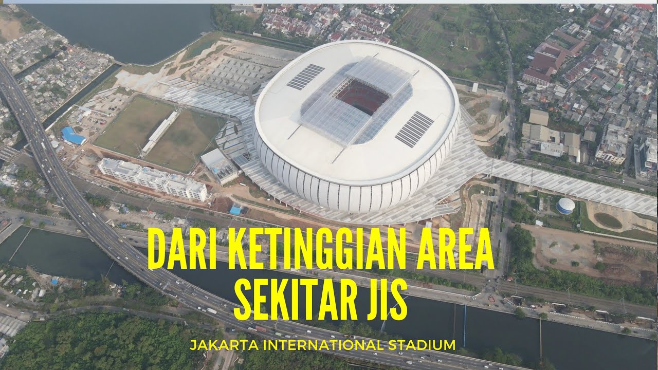 dari timur sampai barat & retractable roof area Jakarta international ...
