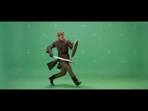 High-quality Stock Footage Over Green Screen .Chroma Keying Shots