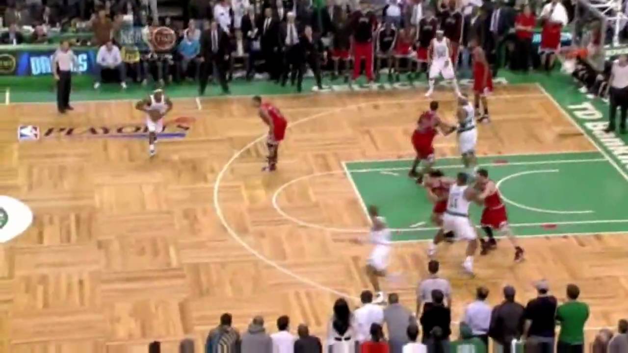 Ray Allen Game Winner 3Pointer In Game 2 Celtics vs Bulls!!! - YouTube
