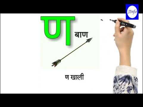 Learn Hindi Alphabets-For Kids - YouTube