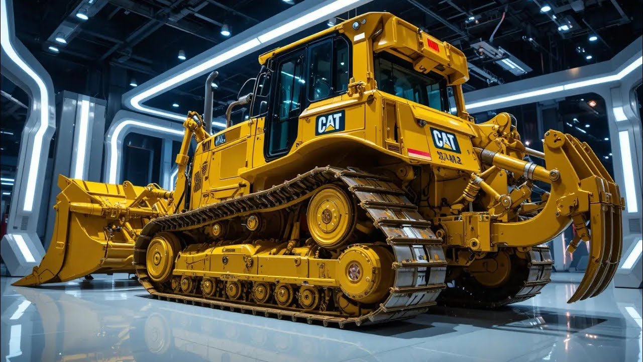 This Bulldozer Is TOO Powerful! CAT D20 2026 in Action - YouTube