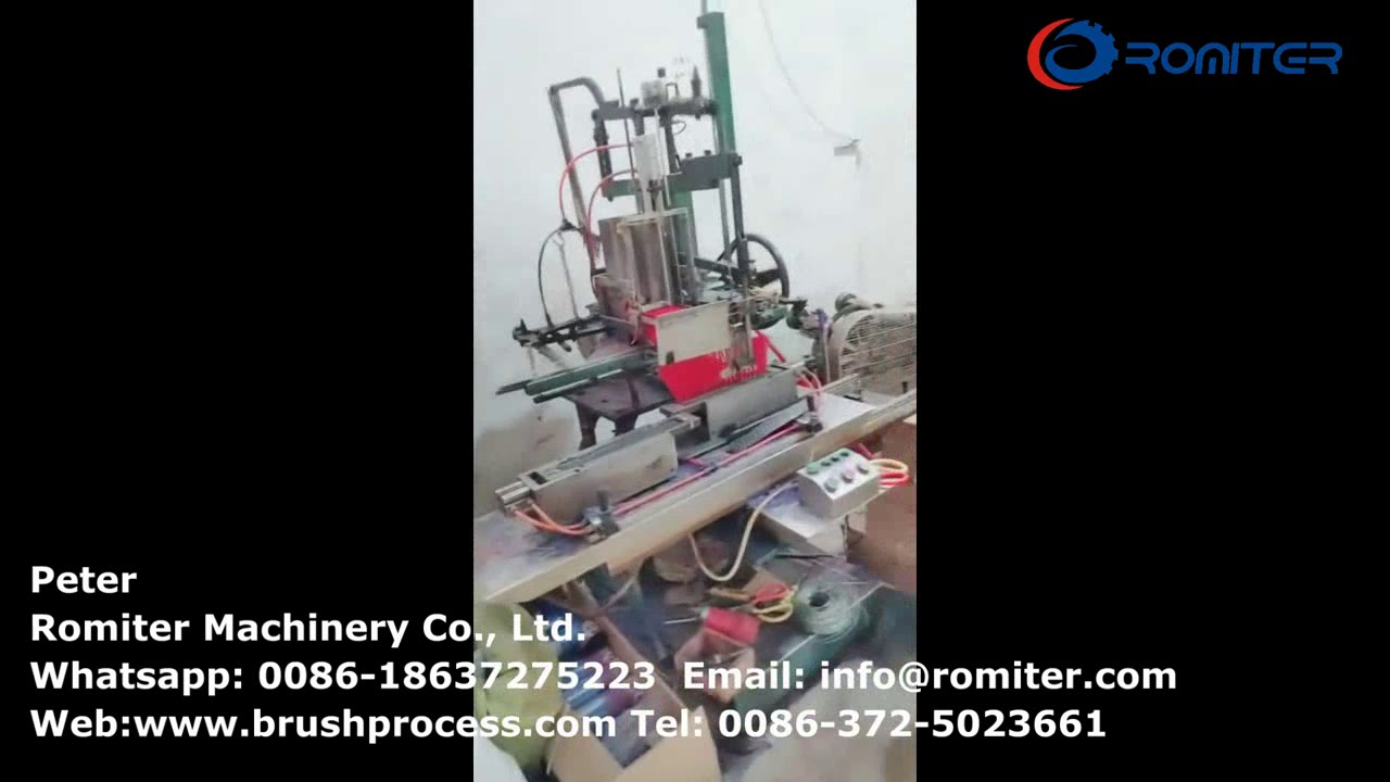 Automatic Brush Plastic Fiber Planting Machine for Sale - YouTube