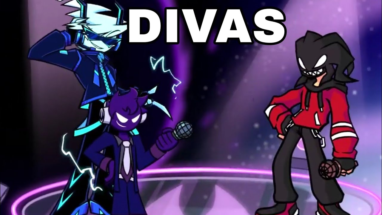 Divas but Void & Lectro and Agoti (Old) sing it (by Paras 7pk) Friday Night Funkin - YouTube