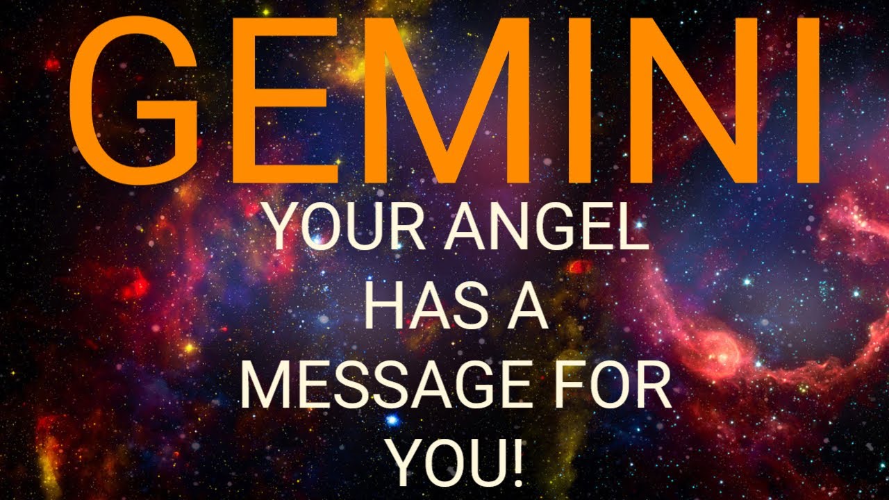 GEMINI, YOUR ANGEL HAS A MESSAGE FOR YOU! DECEMBER 2022 - YouTube