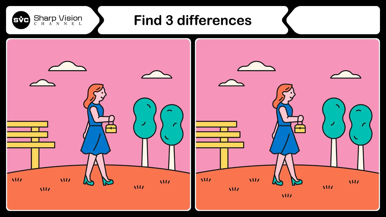 Find 3 Differences | Spot 3 Differences | Puzzle Game No45 - YouTube