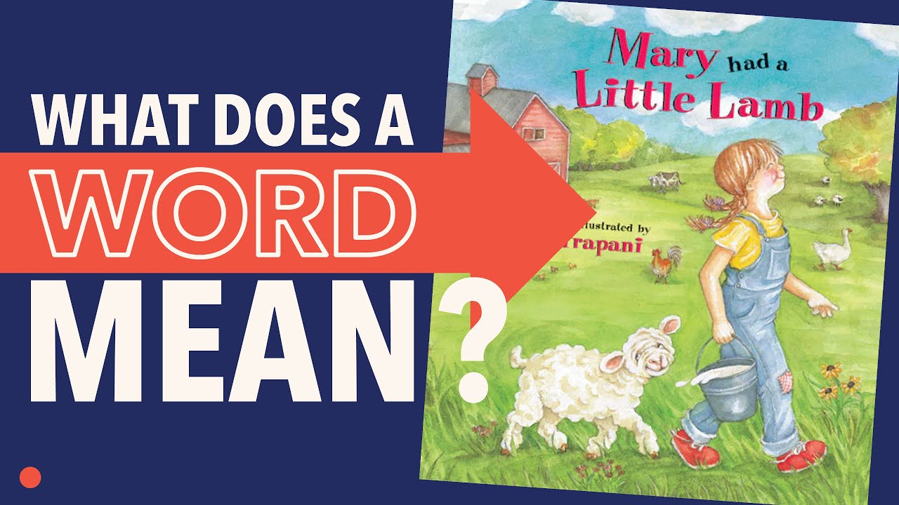 What Does a Word Mean? - YouTube