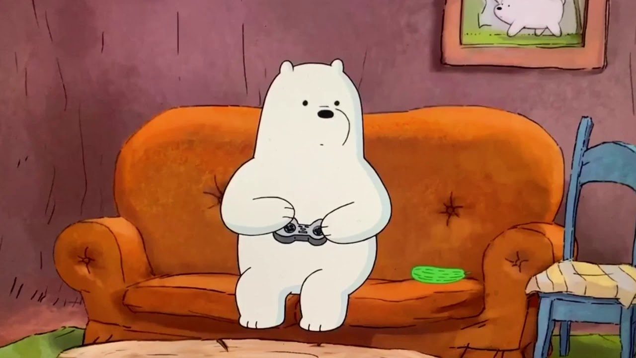 Cat & Ice Bear Scared of Cucumber & Ducky - YouTube