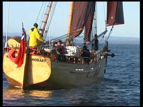 Sloop Norfolk under sail - YouTube