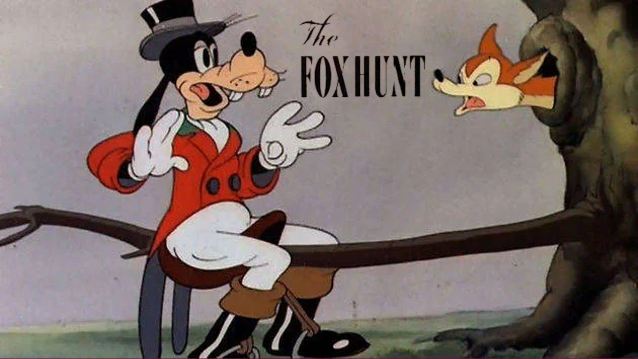 The Fox Hunt 1938 Disney Cartoon Short Film | Donald Duck , Goofy