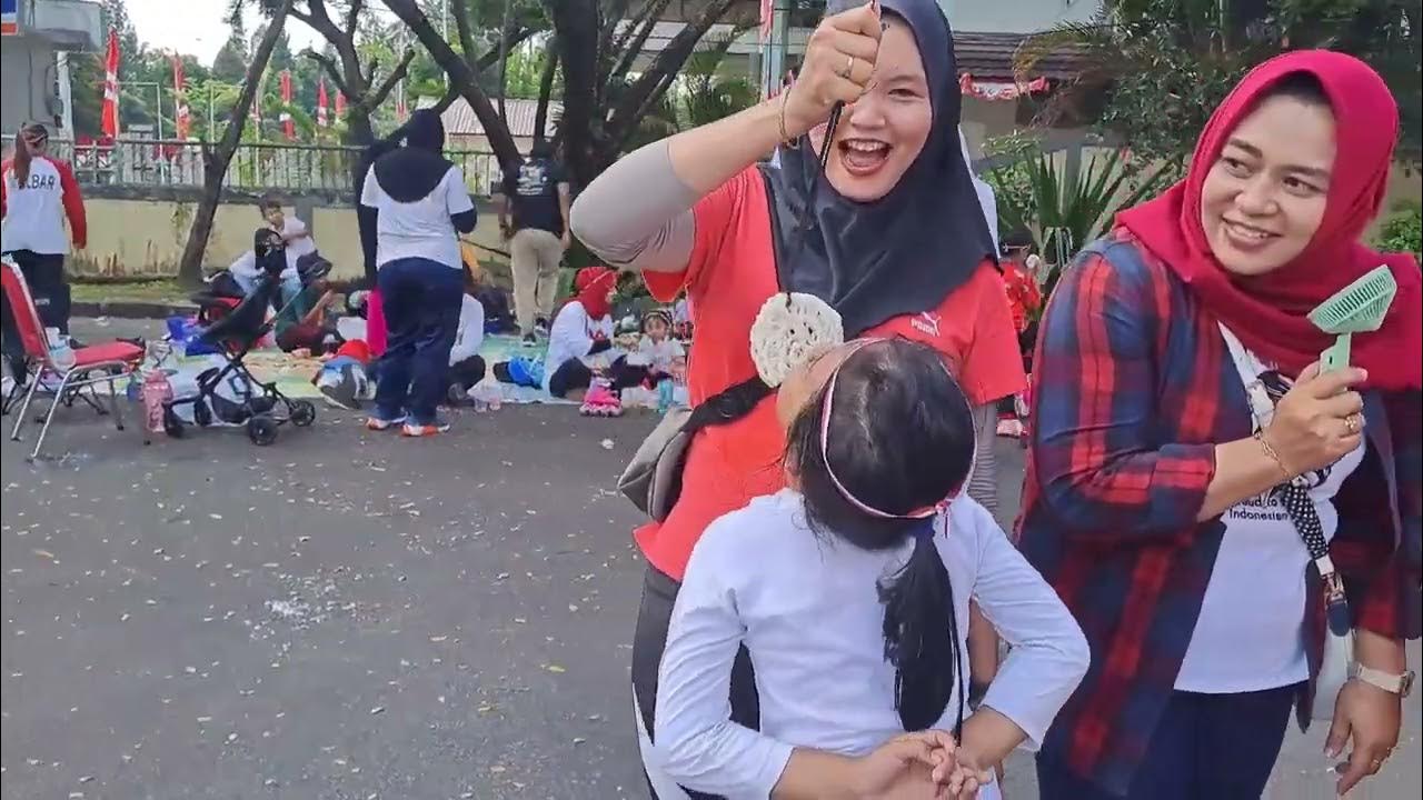 ROTASI HUT KEMERDEKAAN RI meriahnya lomba 17an sepatu roda - YouTube