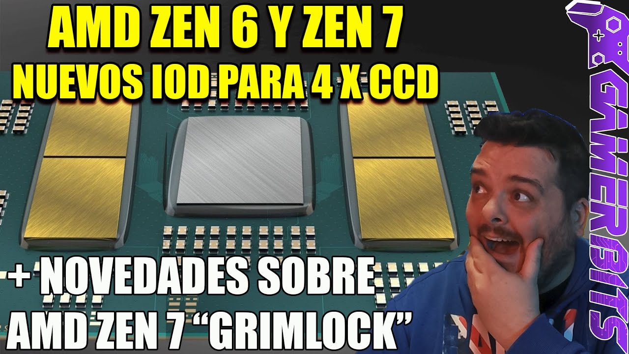 AMD Zen 6 y Zen 7 con nuevos IOD con capacidad para 4 CCD + novedades ...