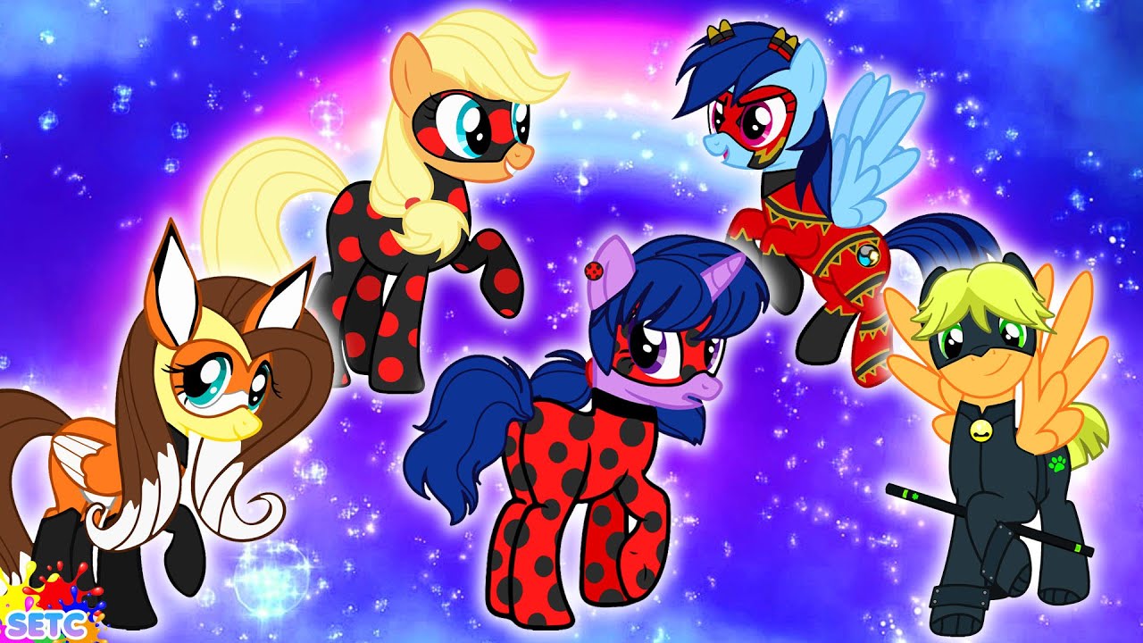 My Little Pony Transforms 🦄 Twilight Sparkle Glow Up into Miraculous ...