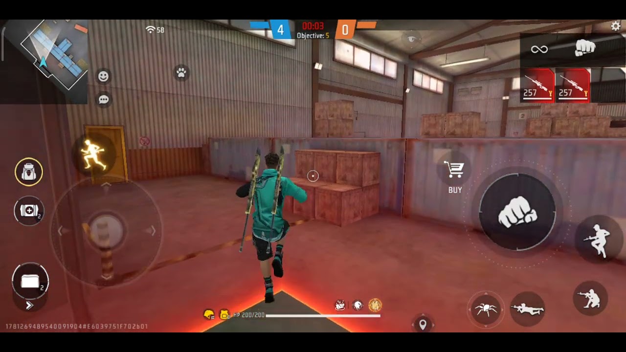 free fire first gameplay boyaah - YouTube