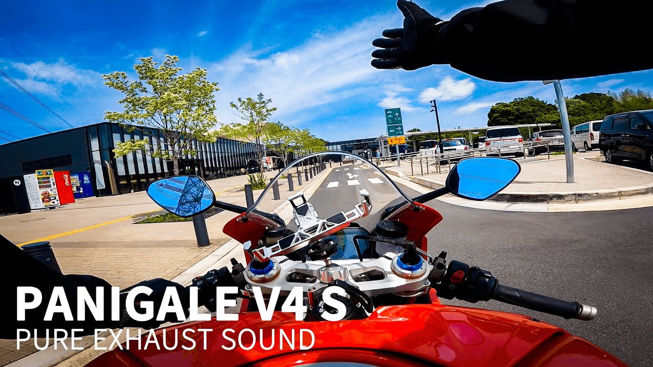 Ducati Panigale V4 S - SHINSYUKAN - Saitama Japan | Motorcycle POV ...