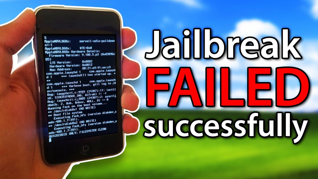 Jailbreaking an iPod Touch 2G using WINDOWS XP!? - YouTube
