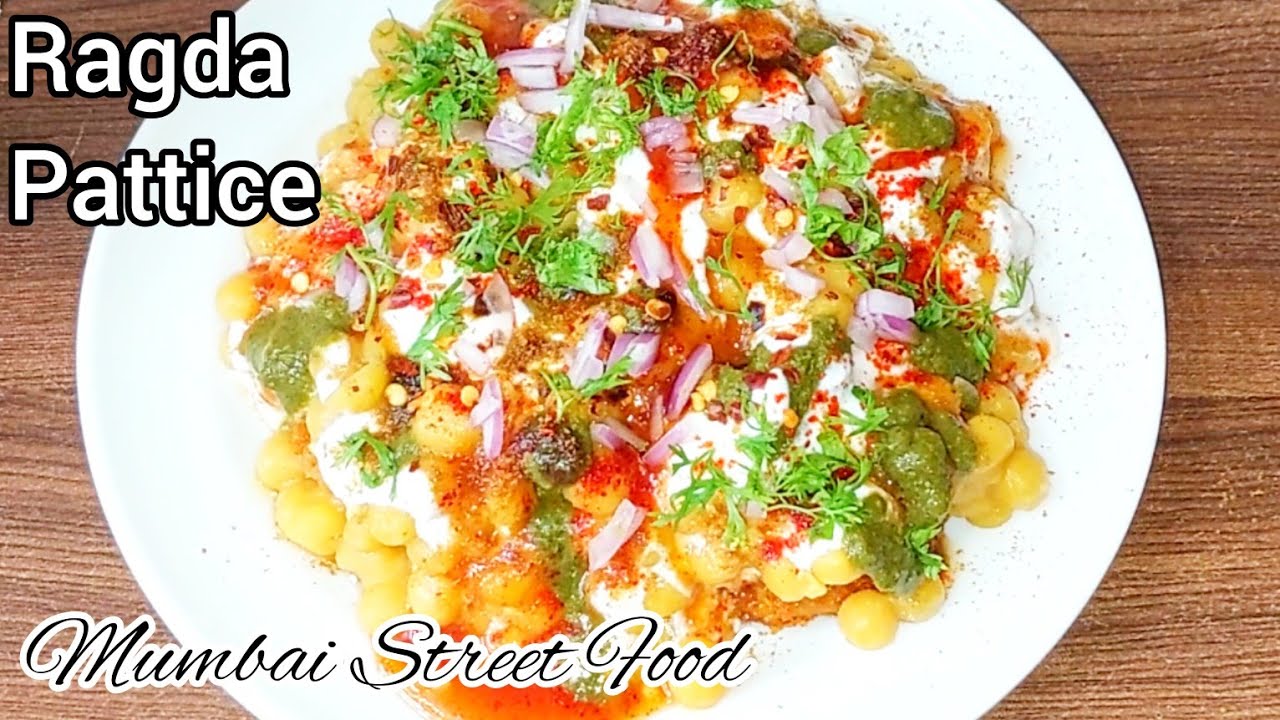 Mumbai Famous Street Food Ragda Pattice Chaat | Aalu Tikki Chaat ...