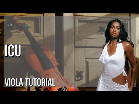 How to play ICU by CoCo Jones on Viola (Tutorial) - YouTube