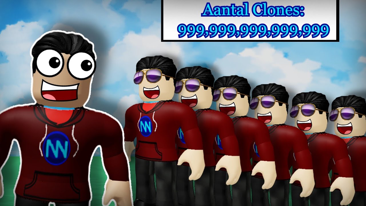 Ik ging mezelf Klonen (Roblox Clone Army) Nederlands - YouTube