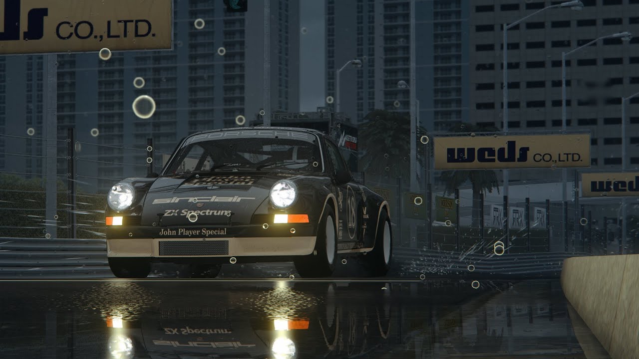 Assetto Corsa Salty Bits - Miami Bayside RainFx Showcase - YouTube