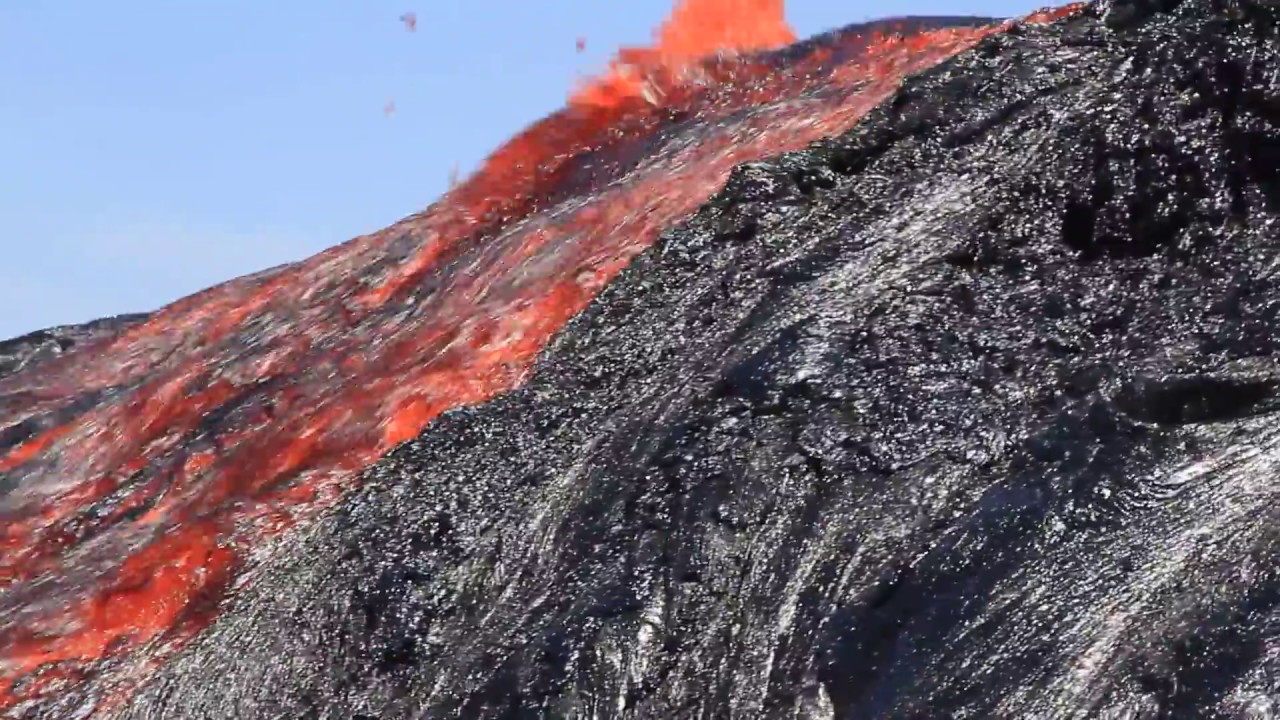 Lava flood from Erta Ale volcano (Ethiopia) (16 Jan 2017 morning) - YouTube