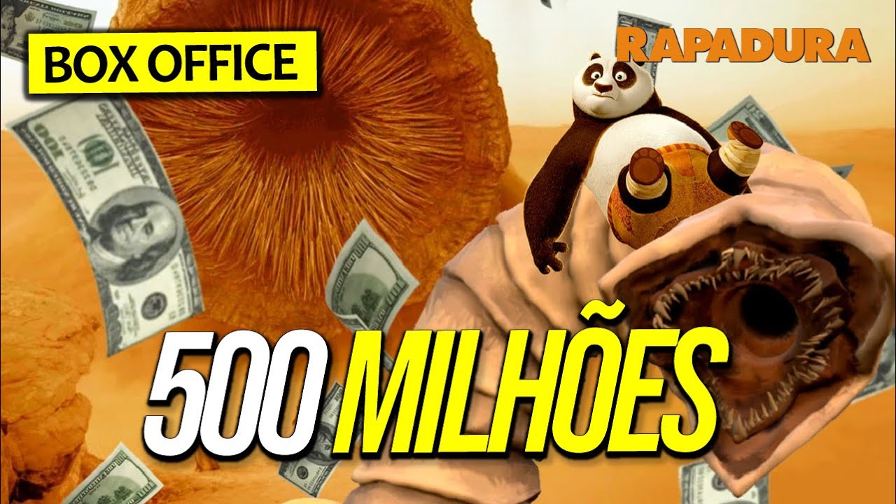 DUNA 2 SUPERA O PRIMEIRO, MAS KUNG FU PANDA 4 LIDERA DE NOVO! - YouTube