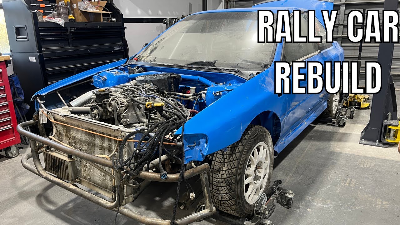 Abandoned GC8 Rally Car Rebuild Begins | 32 Days Until The Event - YouTube