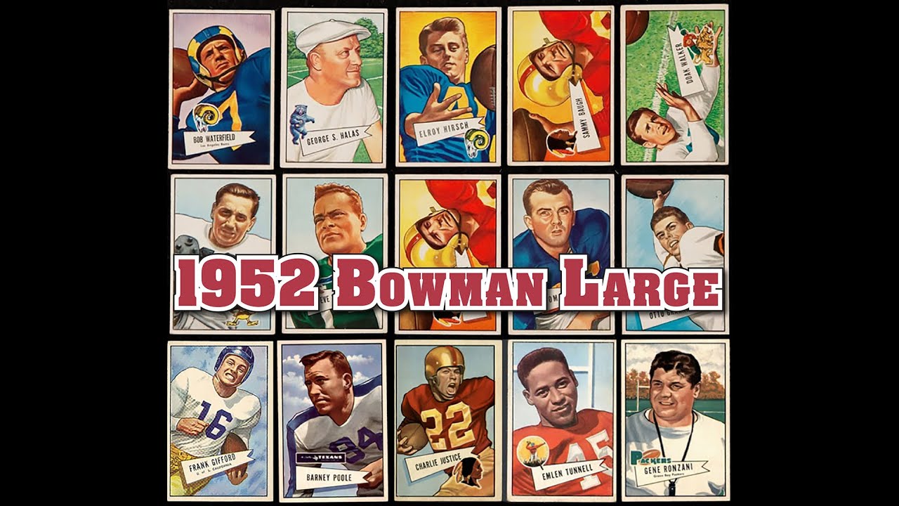 1952 Bowman Large PSA Set Update #1 - YouTube